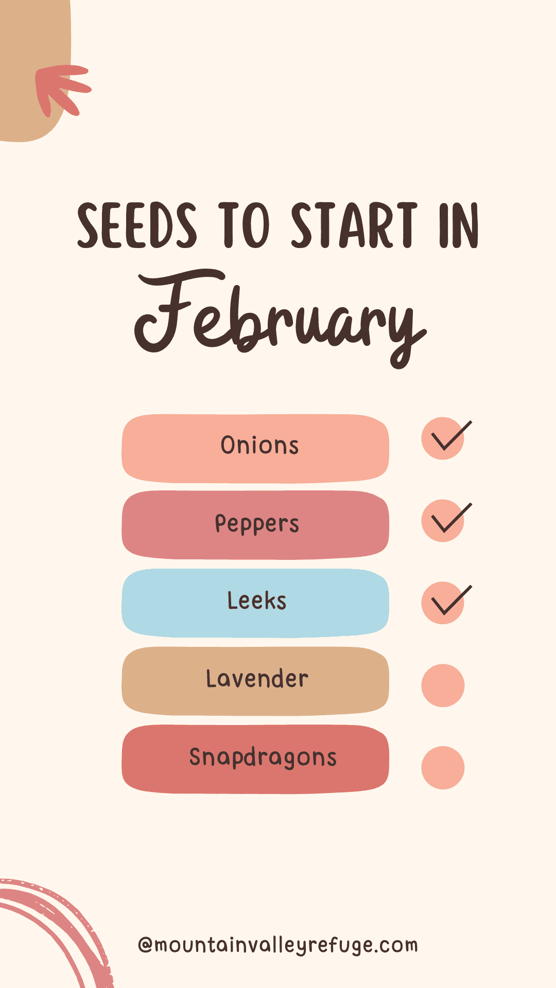 5 Daring Seeds to Start in February - Mountain Valley Refuge